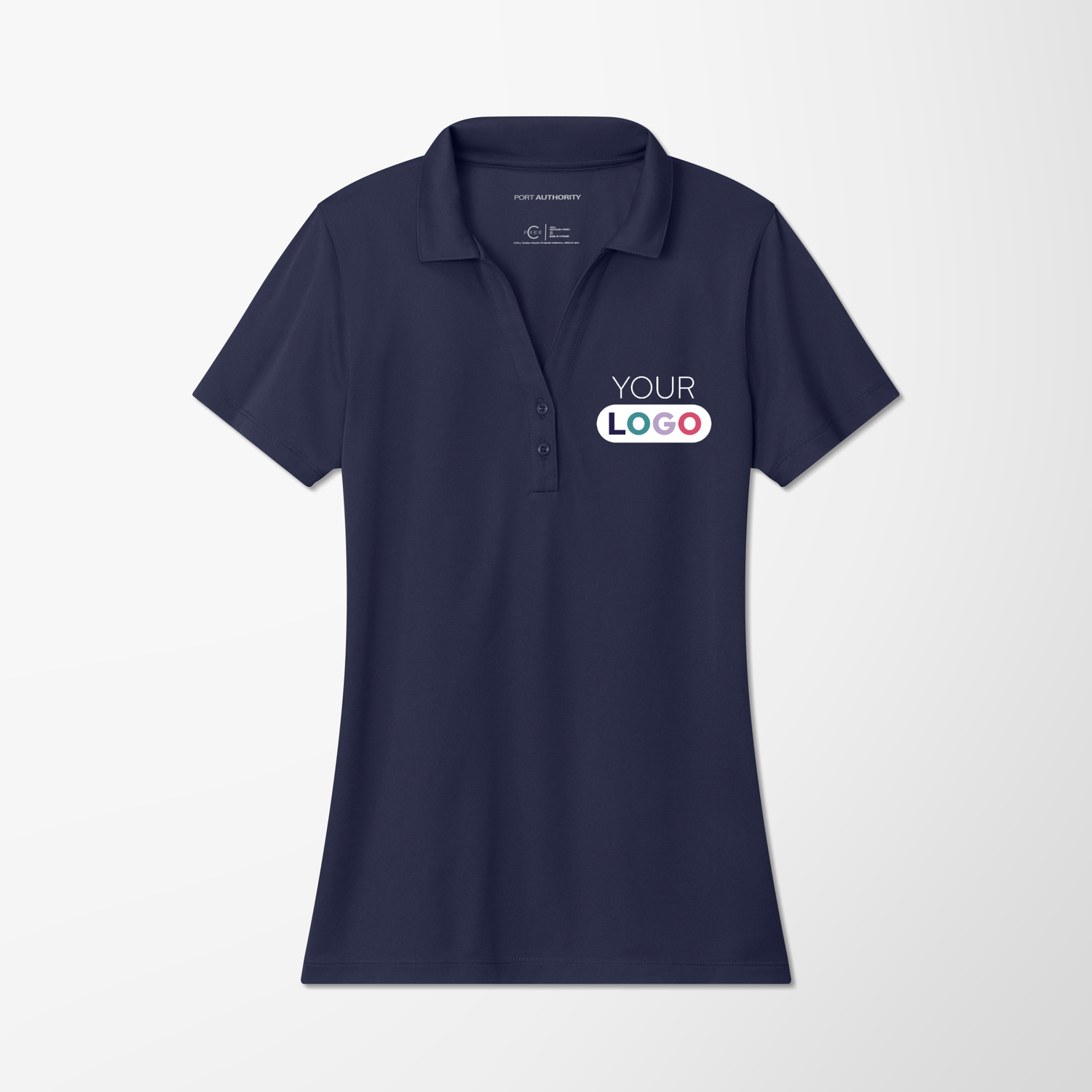 Custom Port Authority® Women's Pique Performance Polo | Pens.com