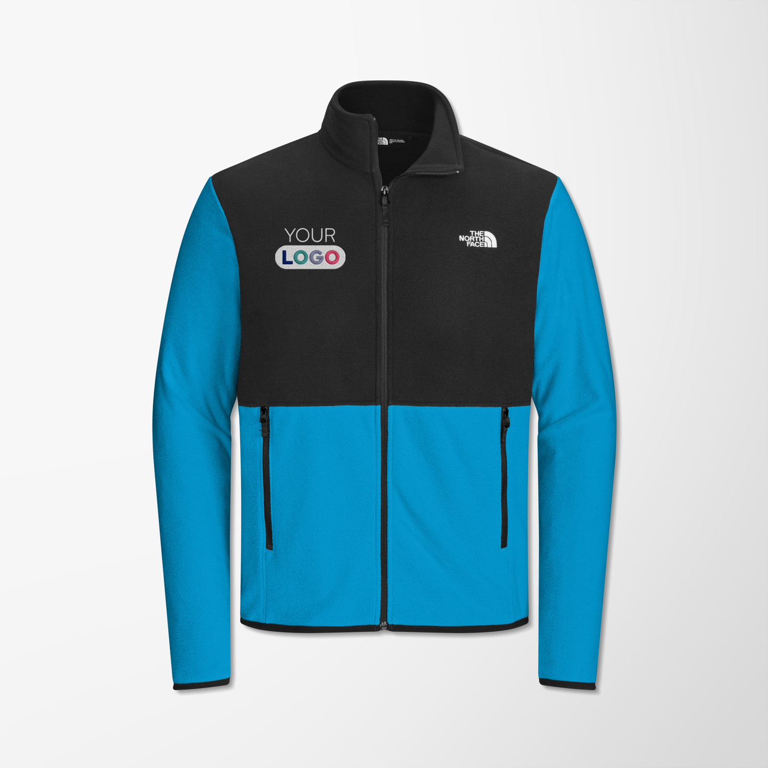 Custom The North Face® Men's Full-Zip Fleece Glacier Jacket | Pens.com
