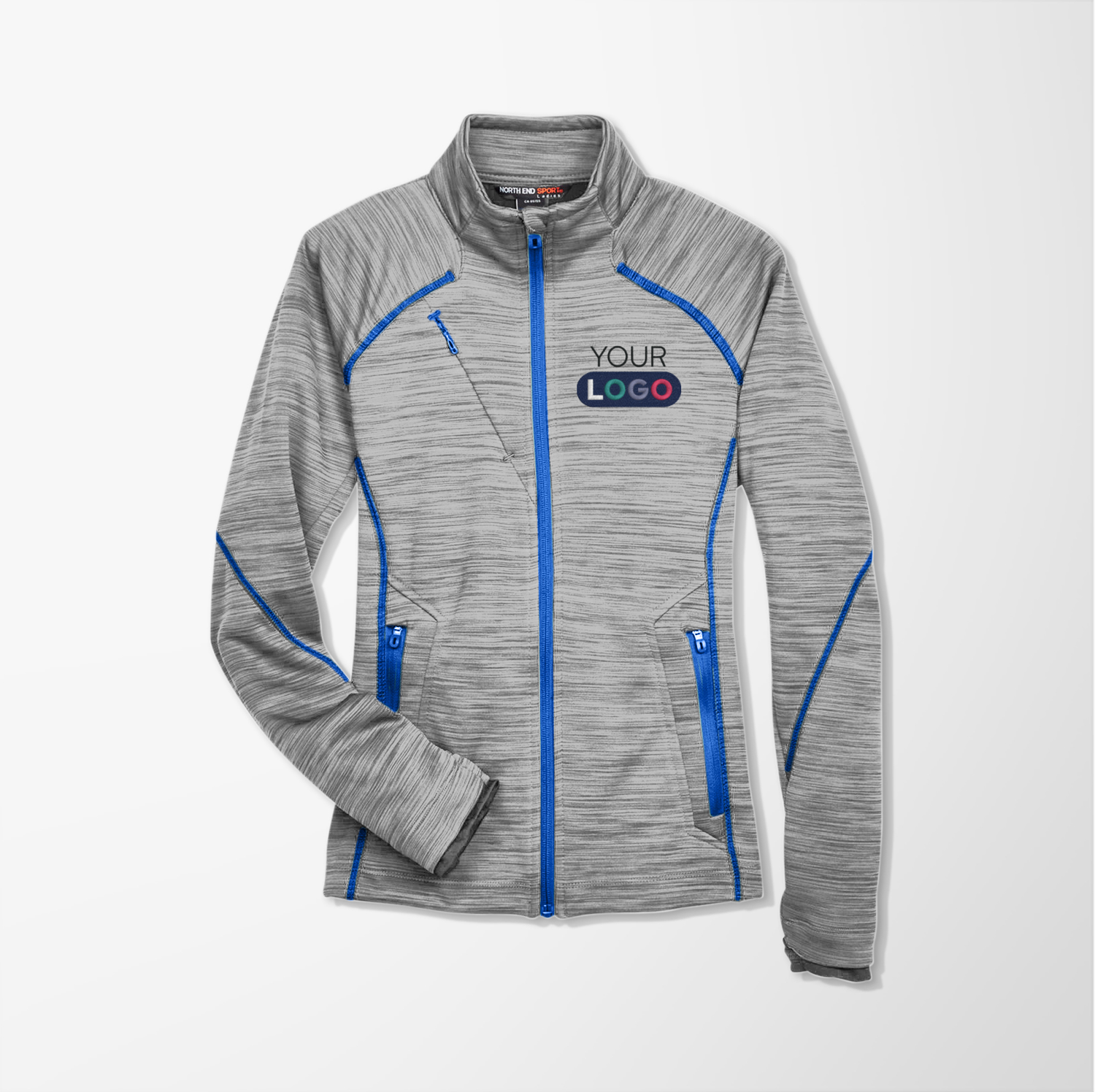 Custom North End® Women's Bonded Fleece Flux Jacket | Pens.com