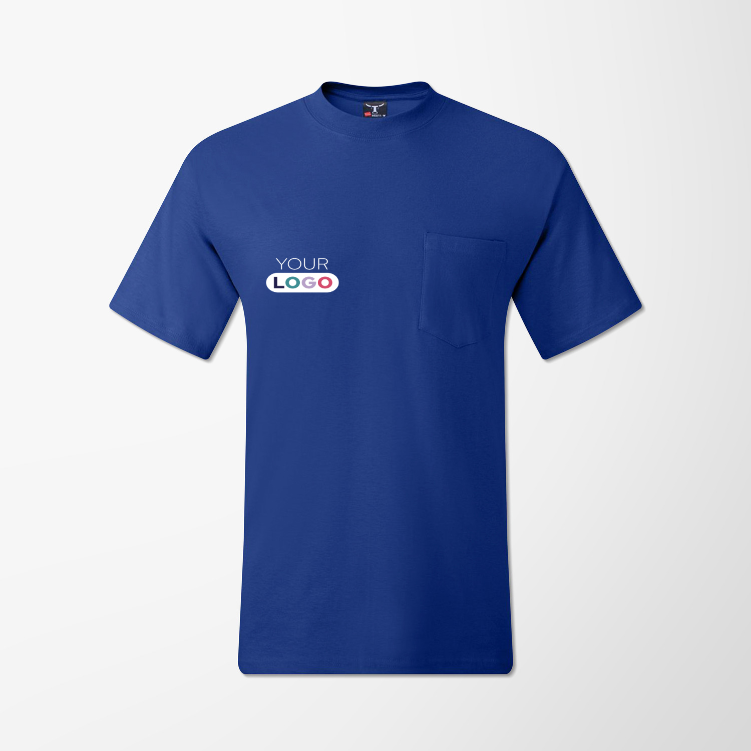 Custom Hanes Men's Beefy-T® T-Shirt with Pocket | Pens.com