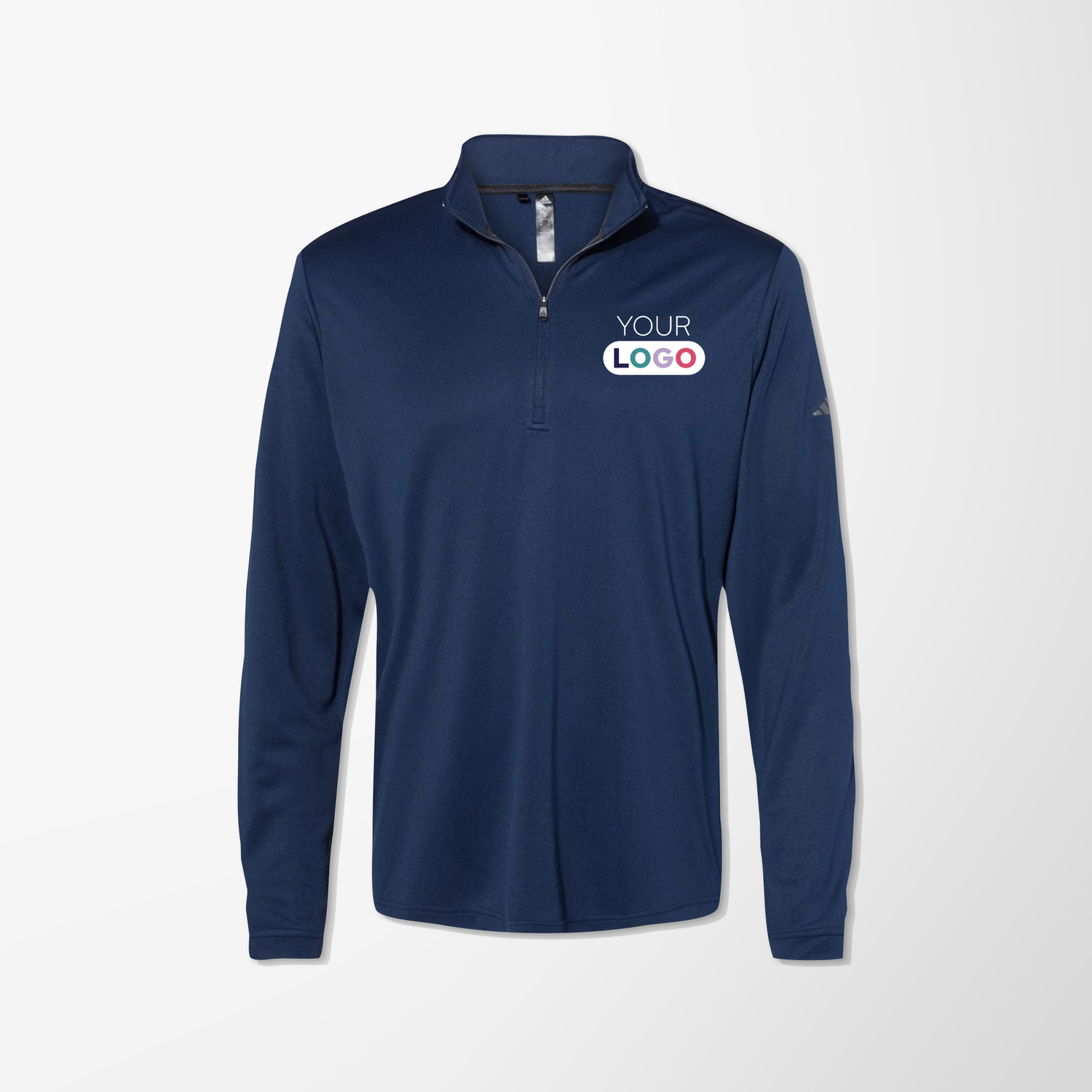 Custom adidas® Lightweight Quarter-Zip Pullover | Pens.com