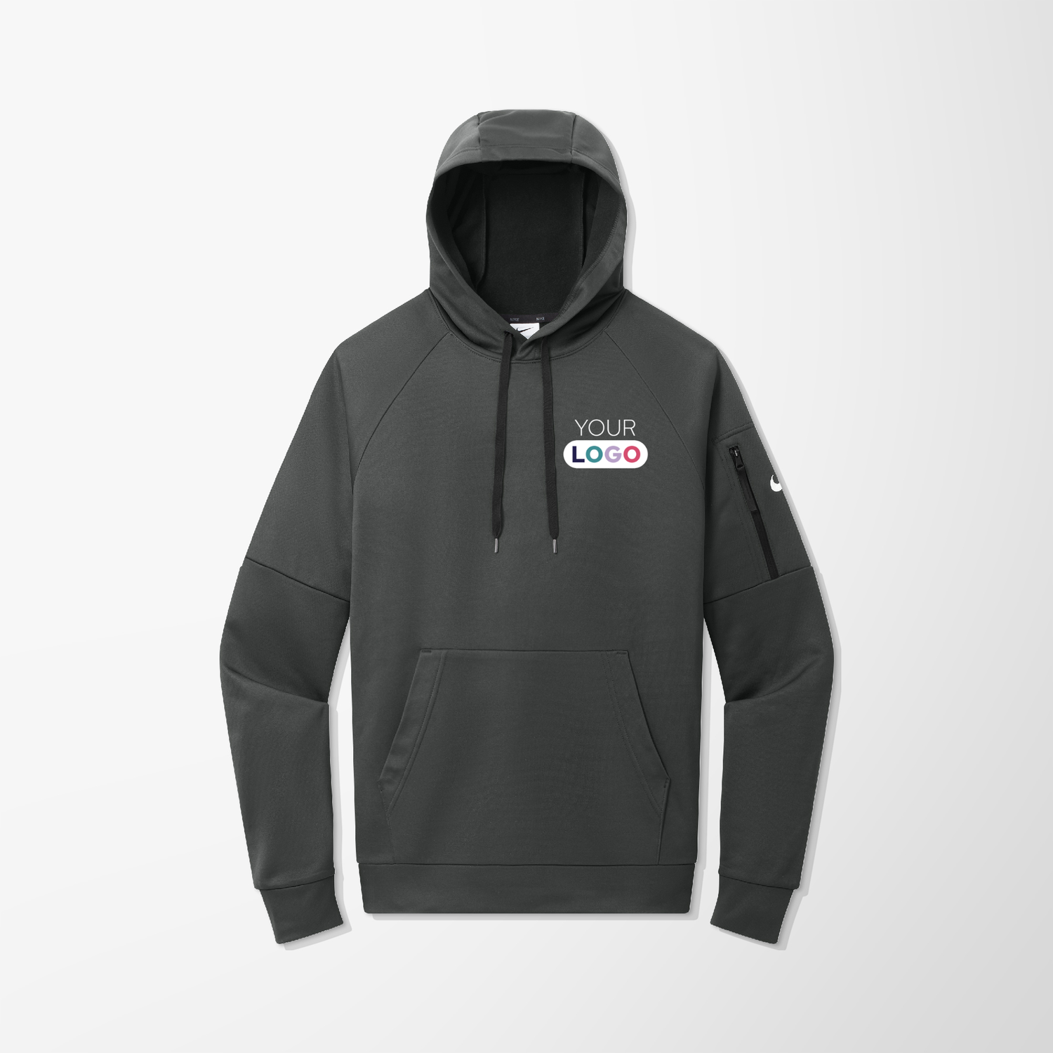 Custom Nike Therma-FIT Pocket Pullover Fleece Hoodie | Pens.com