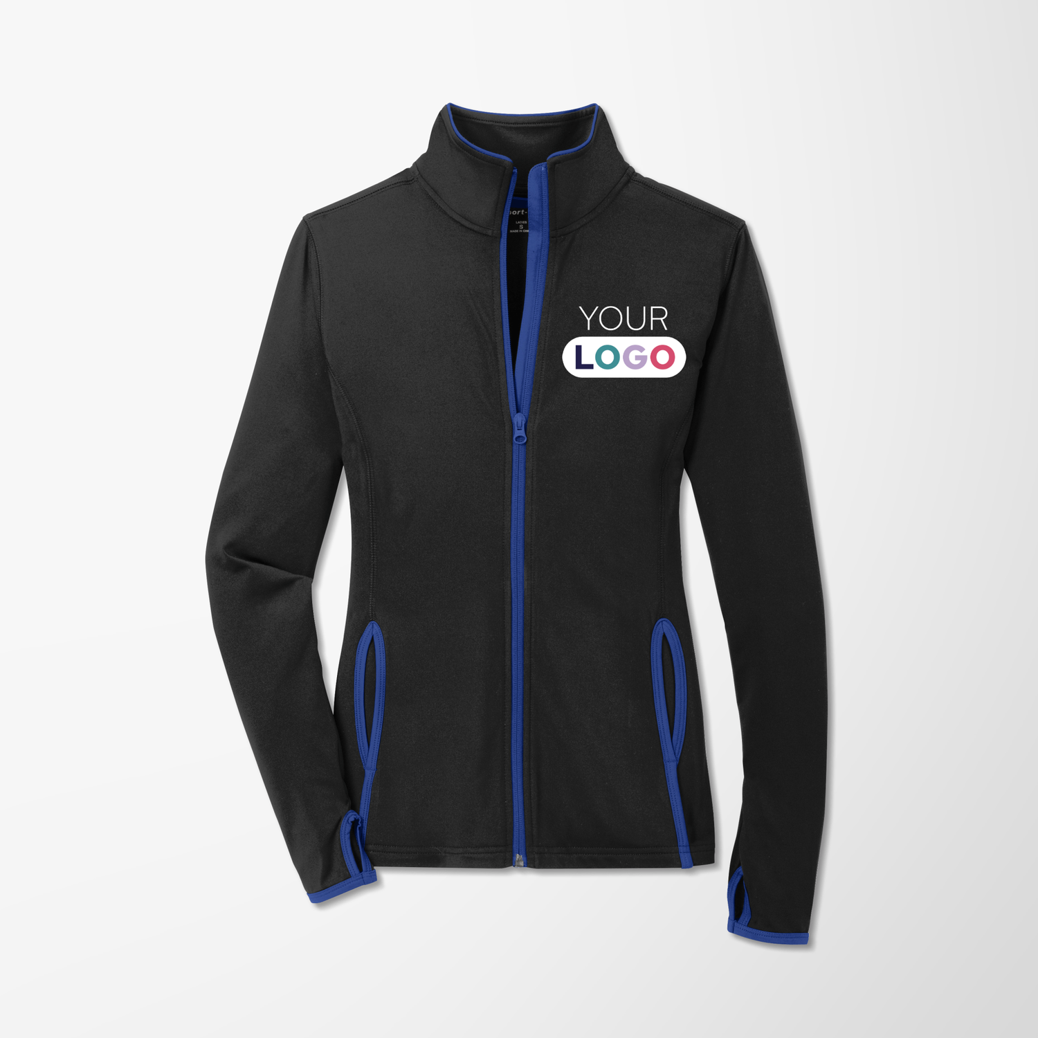Custom Sport-Tek® Women's Full-Zip Sport-Wick® Jacket | Pens.com