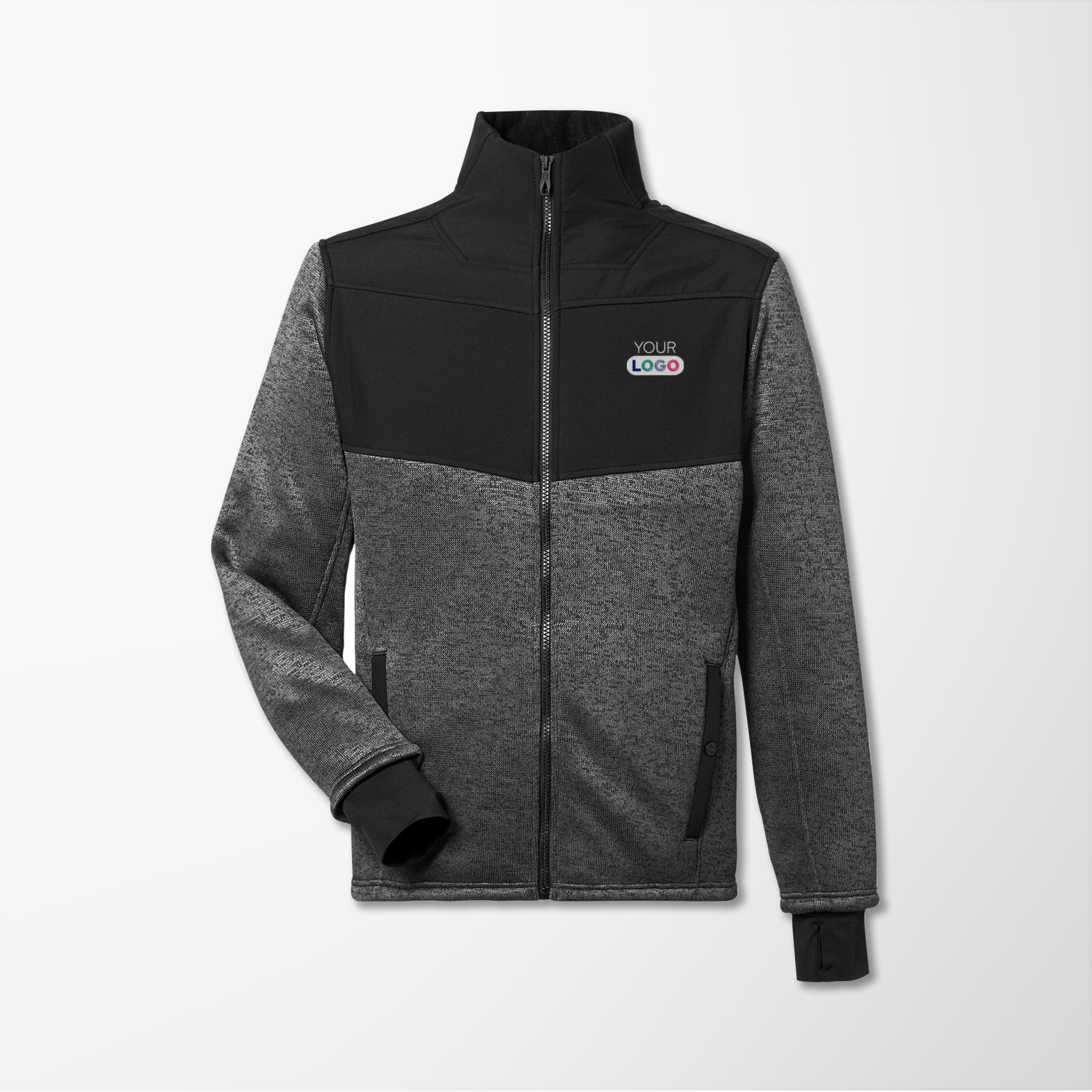 Custom Spyder Men's Knit Passage Jacket | Pens.com