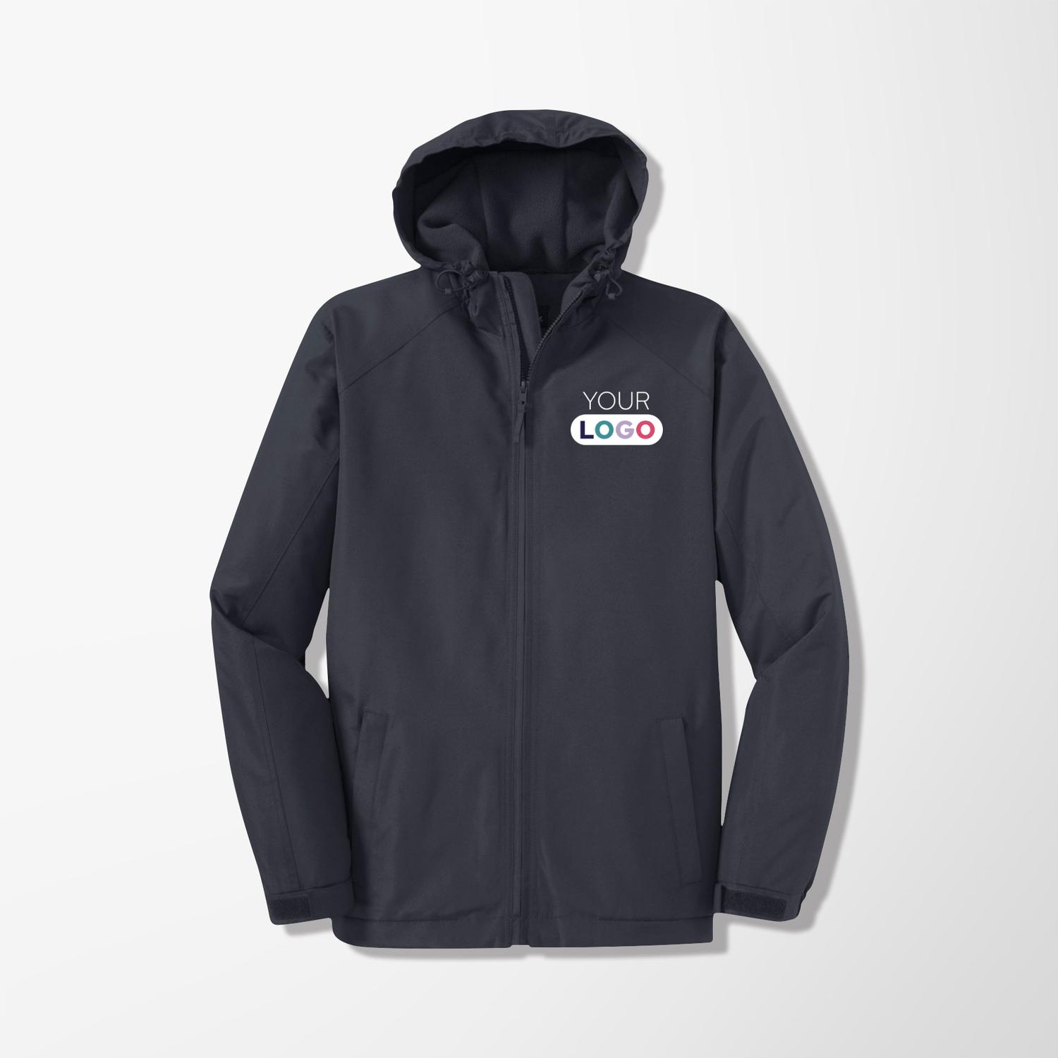 Custom Port Authority® Hooded Charger Jacket | Pens.com