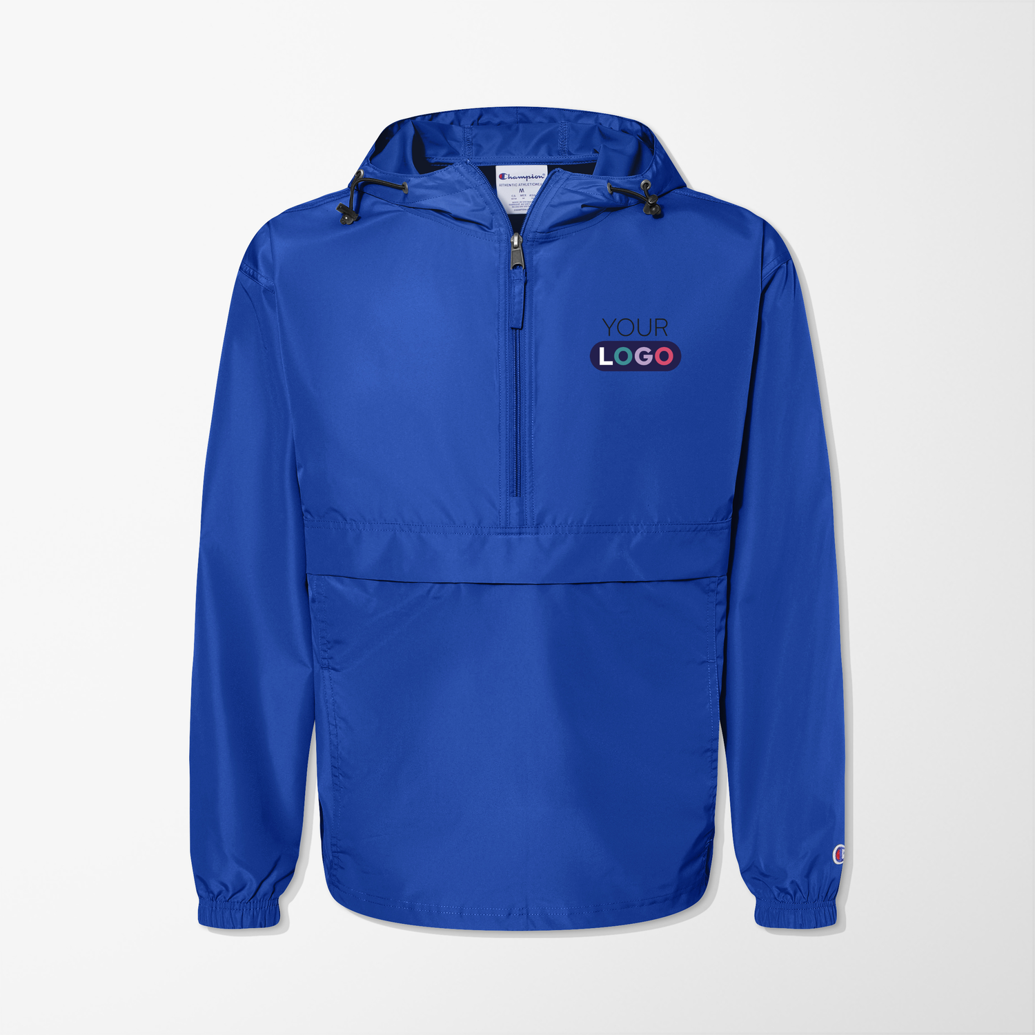 Custom Champion® Packable Quarter-Zip Jacket | Pens.com
