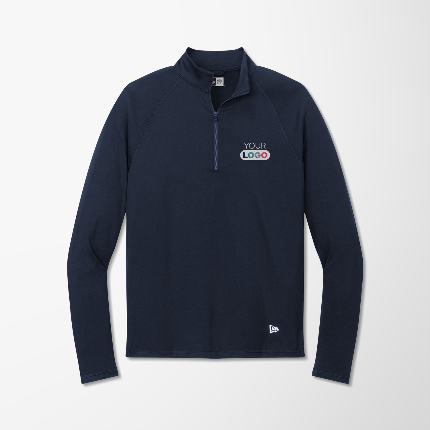 Custom New Era® Men's Half-Zip Power Pullover | Pens.com