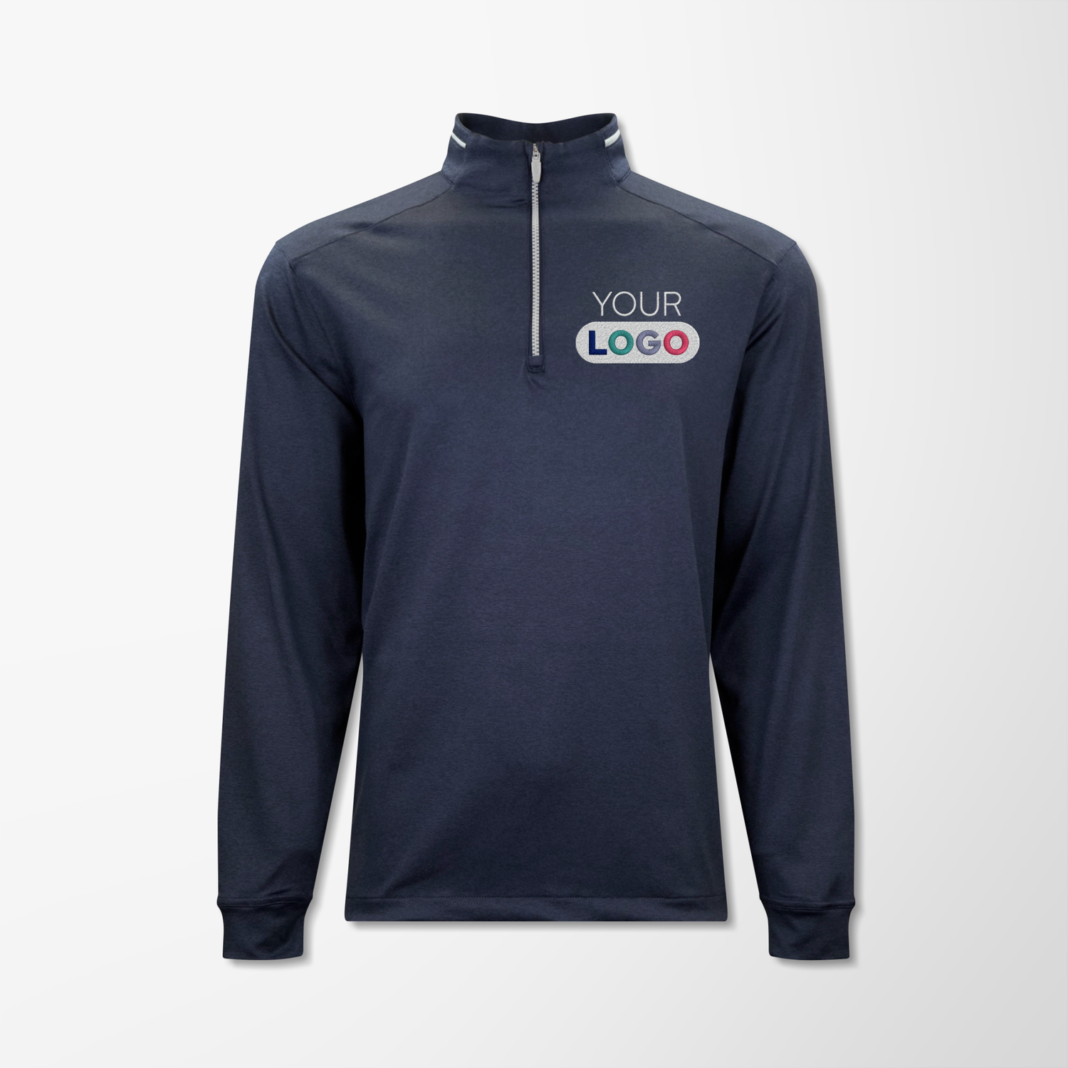 Custom Greg Norman Men's Quarter-Zip Leaderboard Pullover | Pens.com