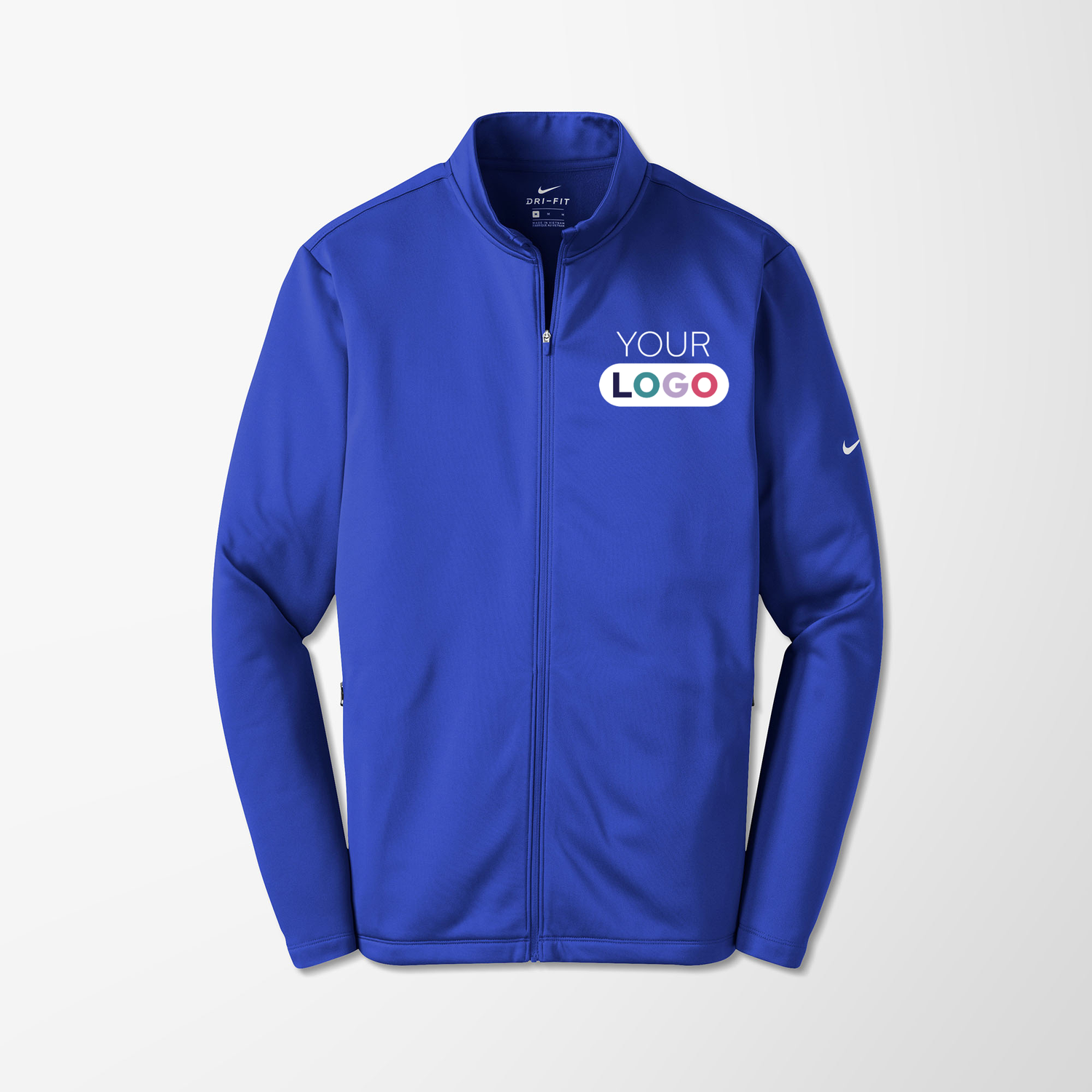 Custom Nike Men's Full-Zip Therma-FIT Fleece Sweatshirt | Pens.com