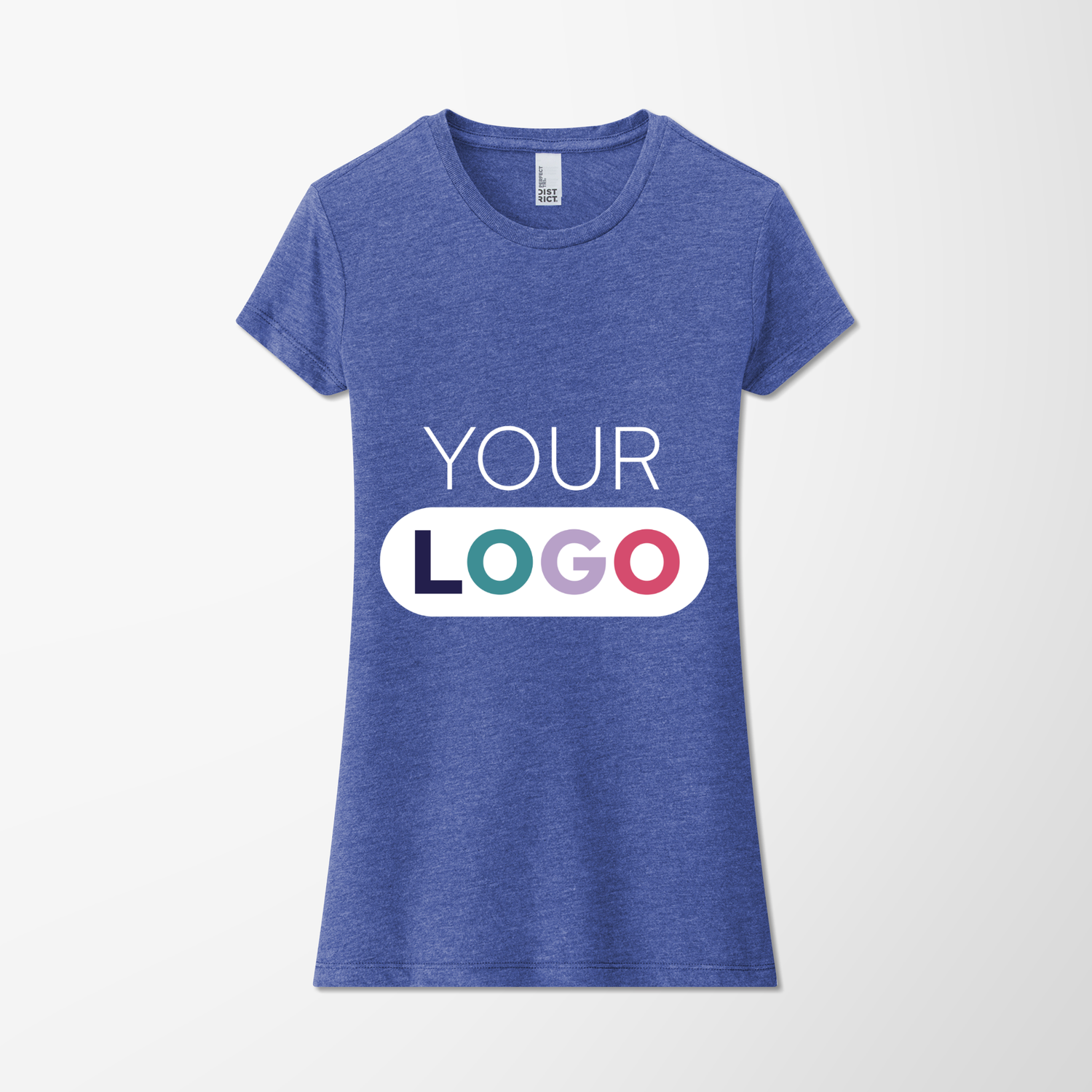 Custom District® Women’s Fitted Perfect Tri® T-Shirt | Pens.com