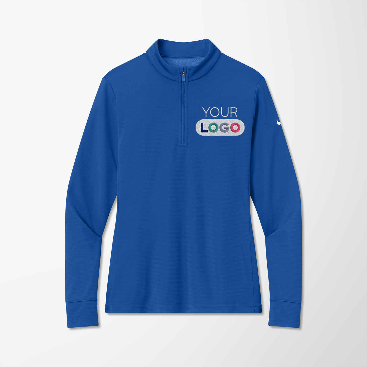 Custom Nike® Women’s Half-Zip Essential Cover-Up | Pens.com