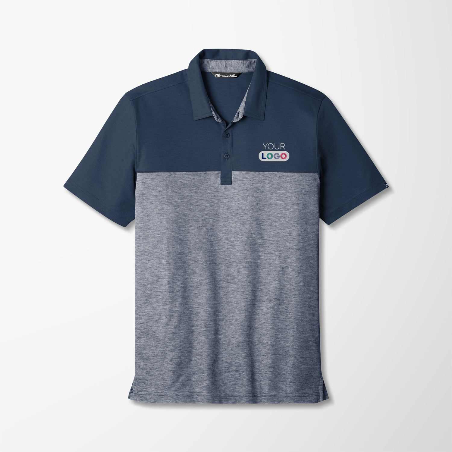 Custom TravisMathew Men's Colorblock Oceanside Polo | Pens.com