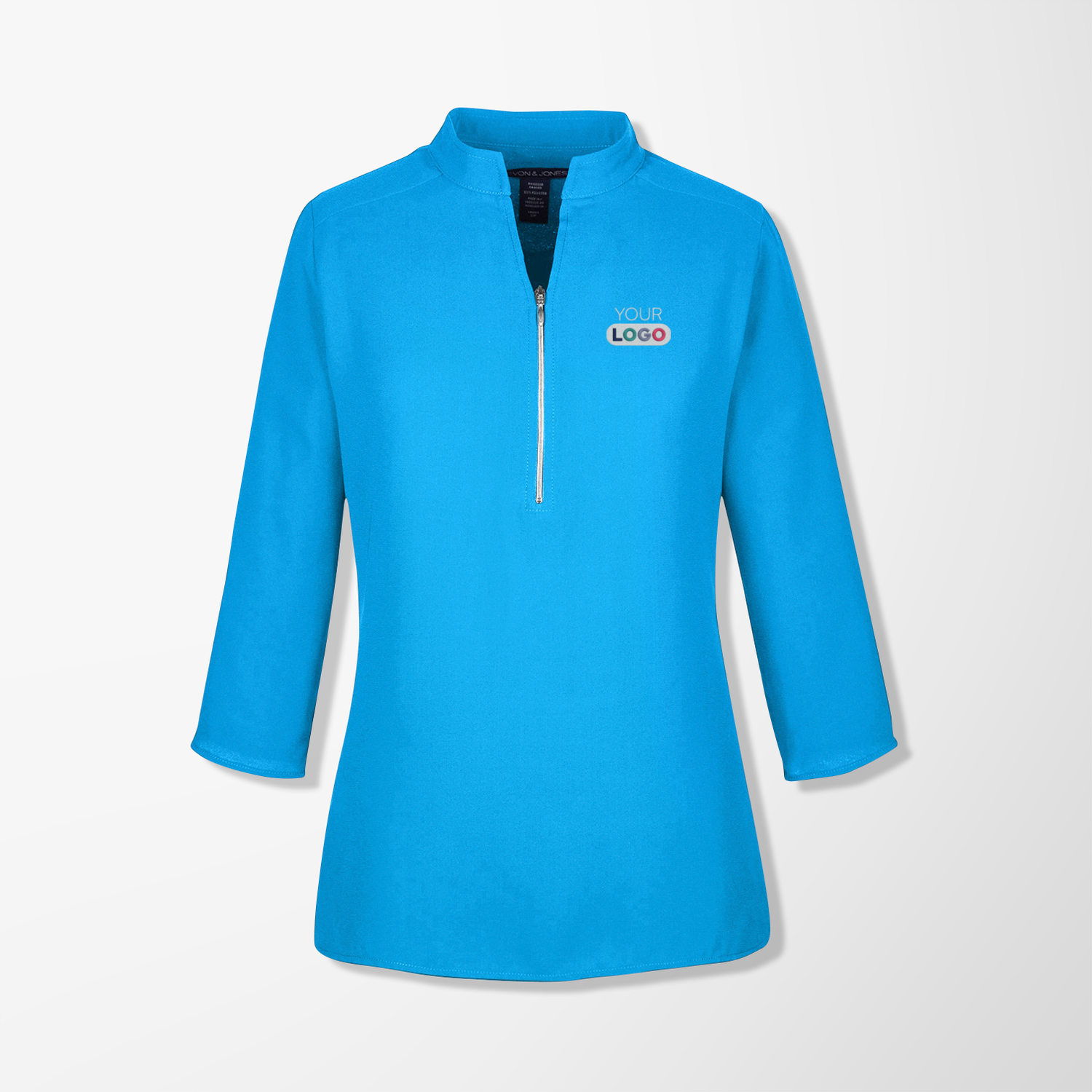 Custom Devon & Jones® Women's Perfect Fit™ Crepe Tunic | Pens.com