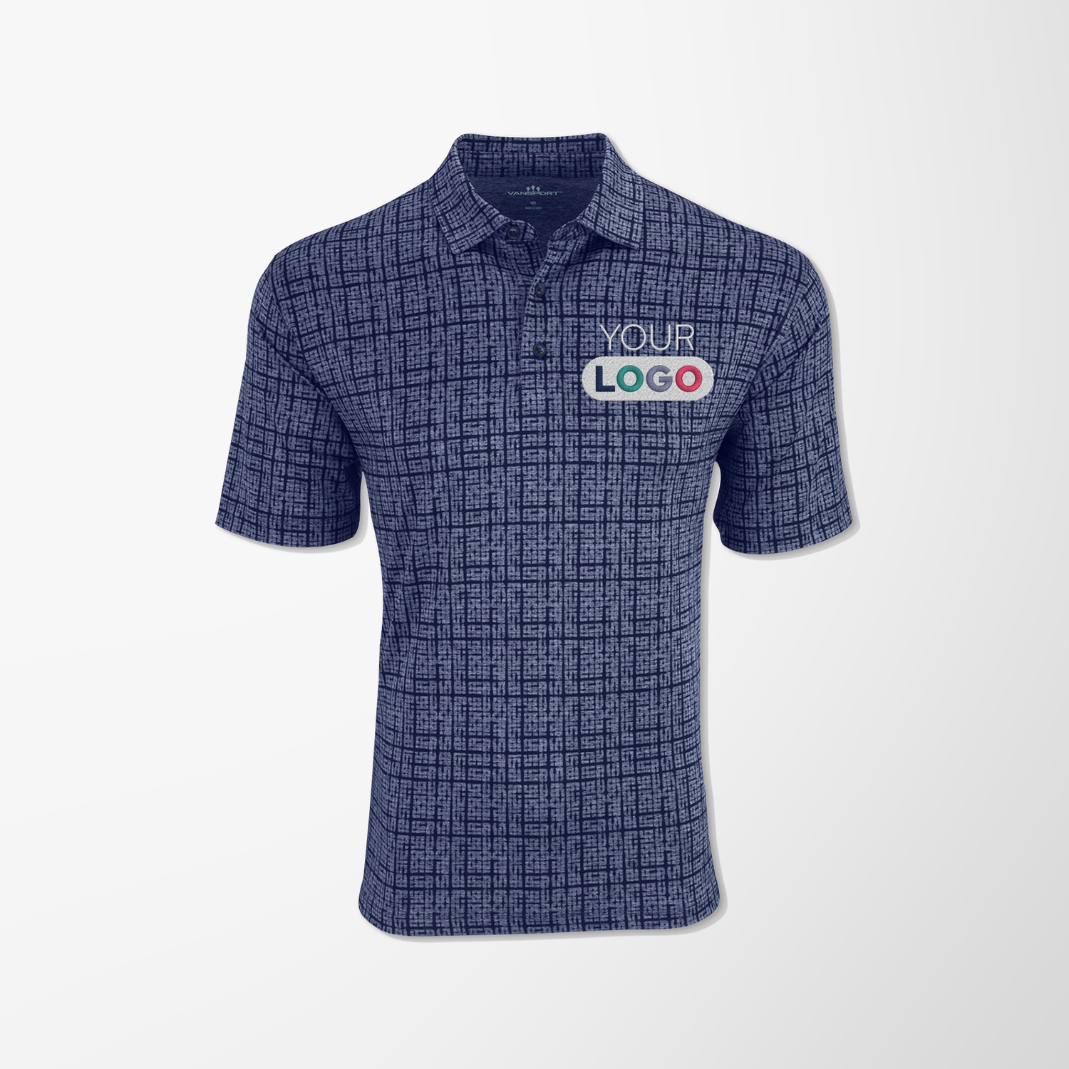 Custom Vansport Men's Pro Clubhouse Polo | Pens.com