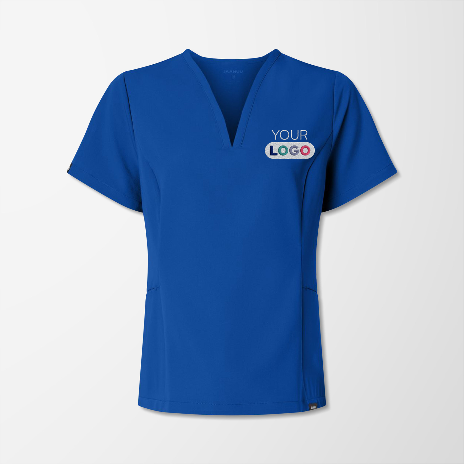 Custom Jaanuu Women's V-Neck Calix Scrub Top | Pens.com