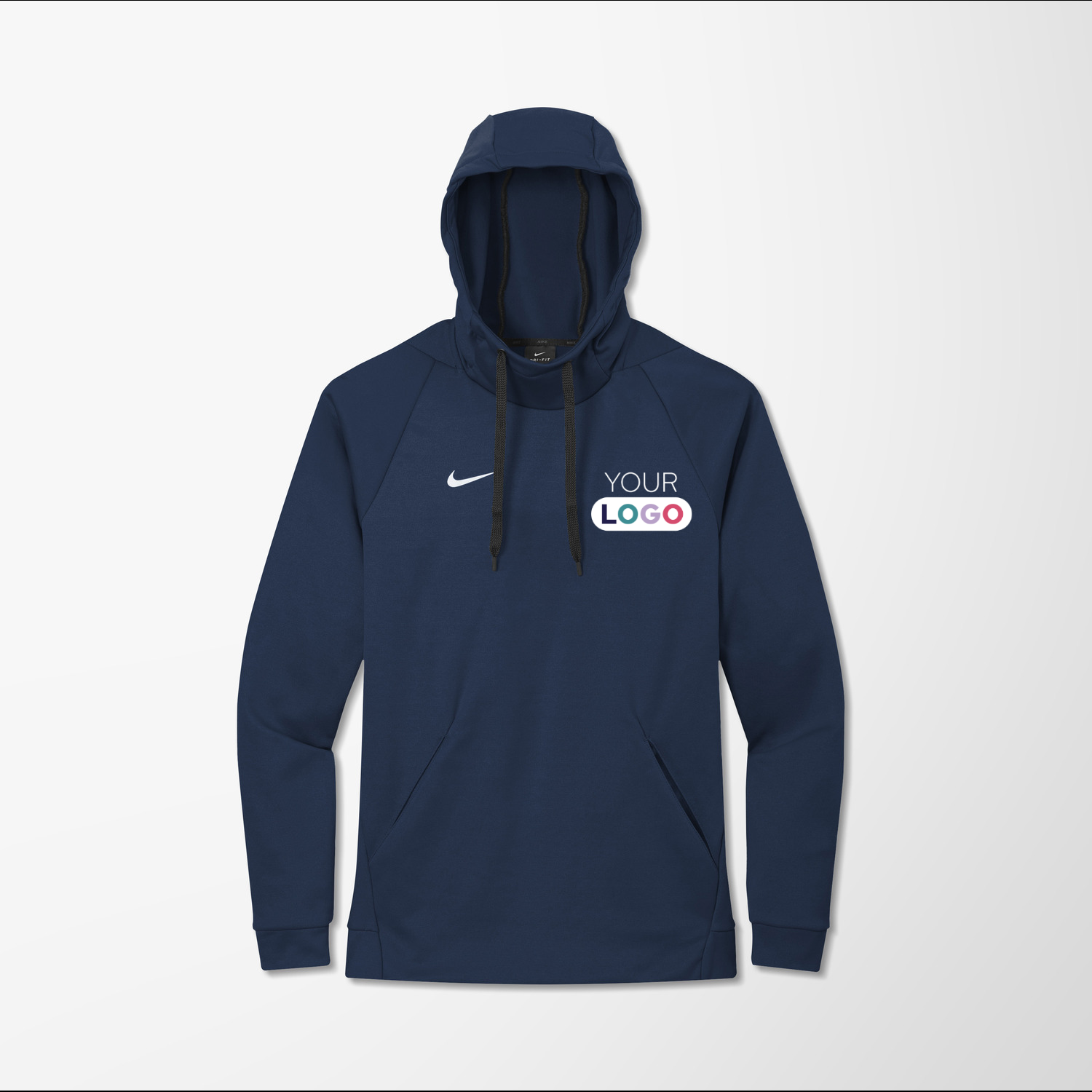 Custom Nike Men's Therma-FIT Fleece Hoodie | Pens.com