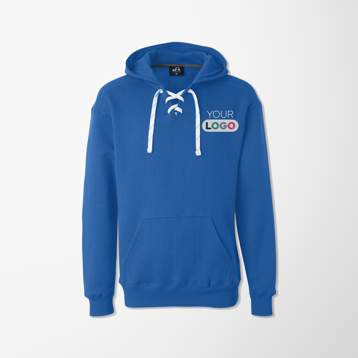 Custom J. America Sport Lace Hooded Sweatshirt | Pens.com