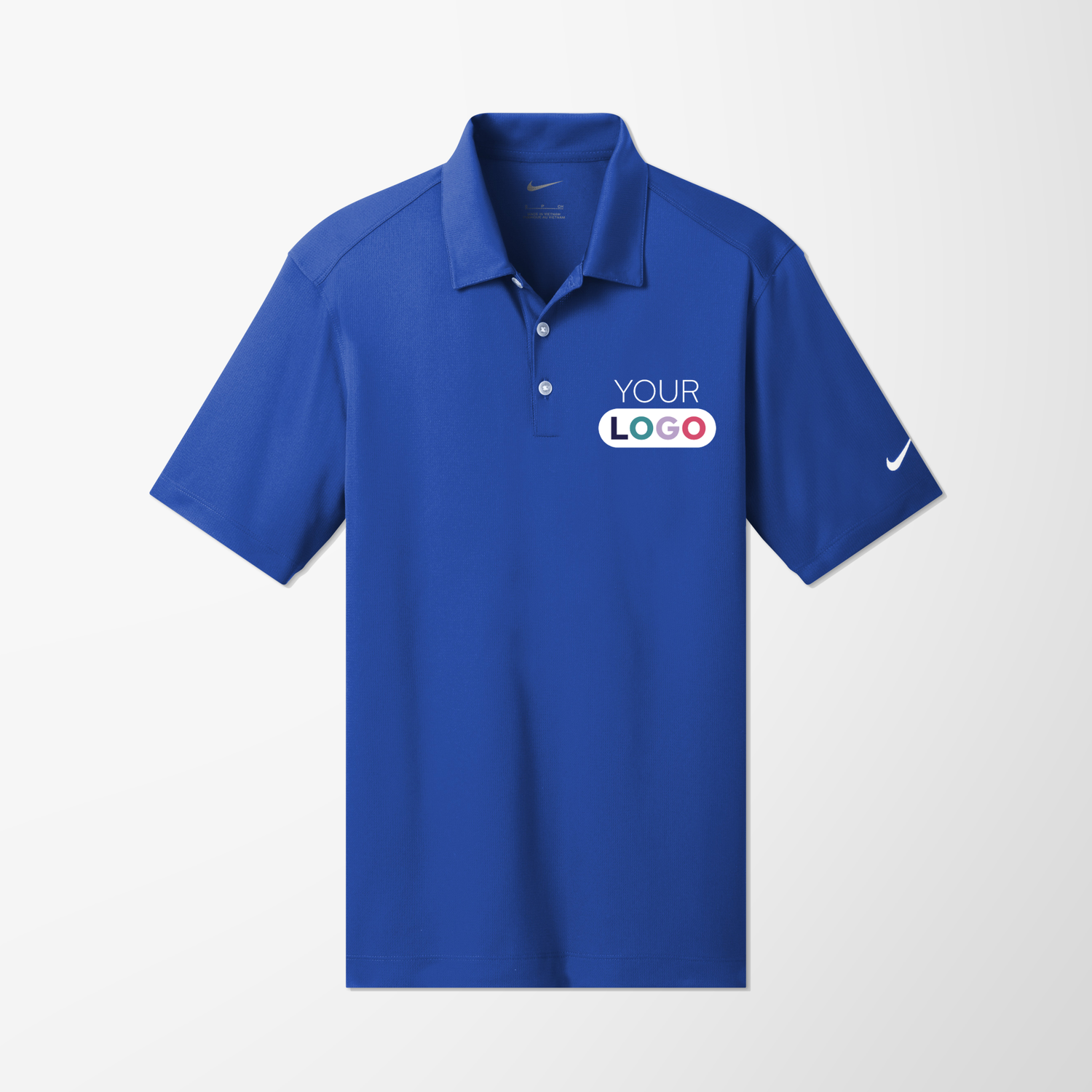 Custom Nike® Men's Dri-FIT Vertical Mesh Polo | Pens.com