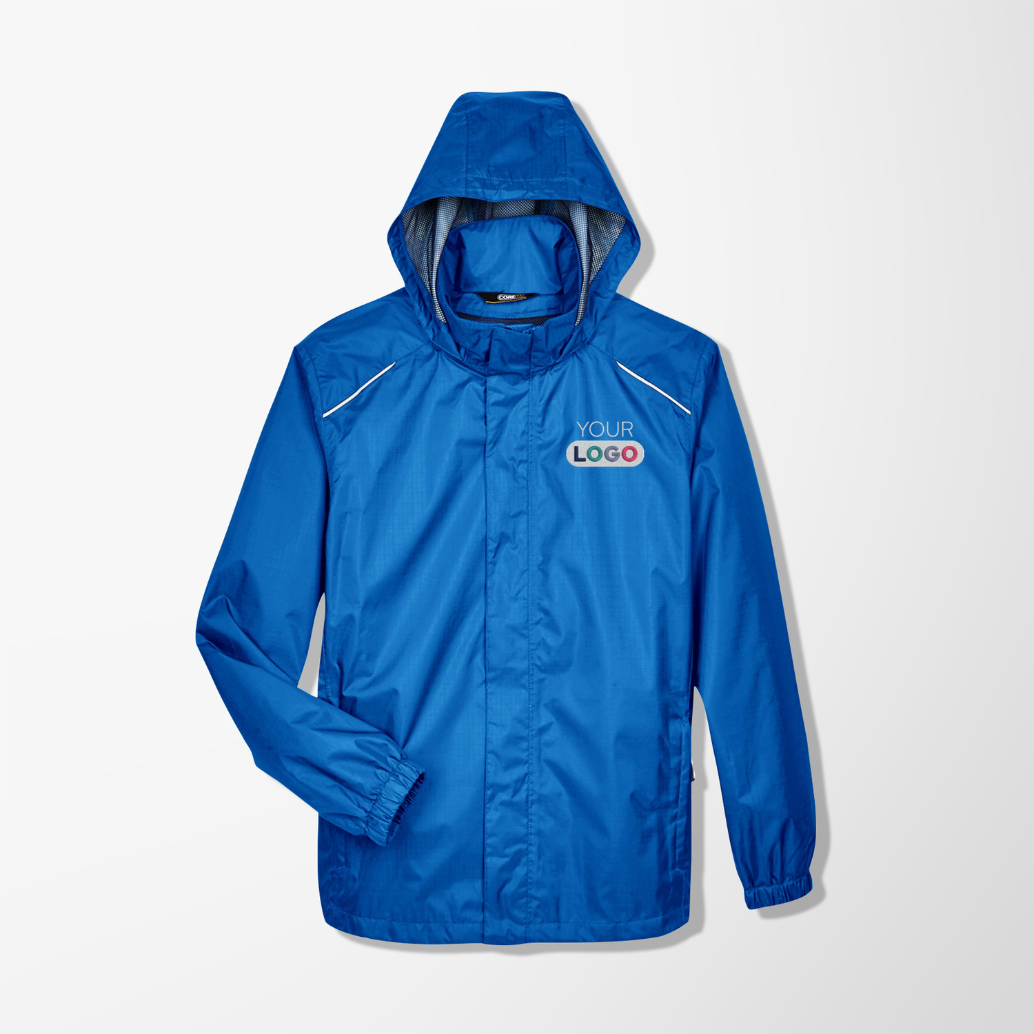 Custom CORE365 Men's Climate Seam-SealedLightweight Variegated Ripstop ...