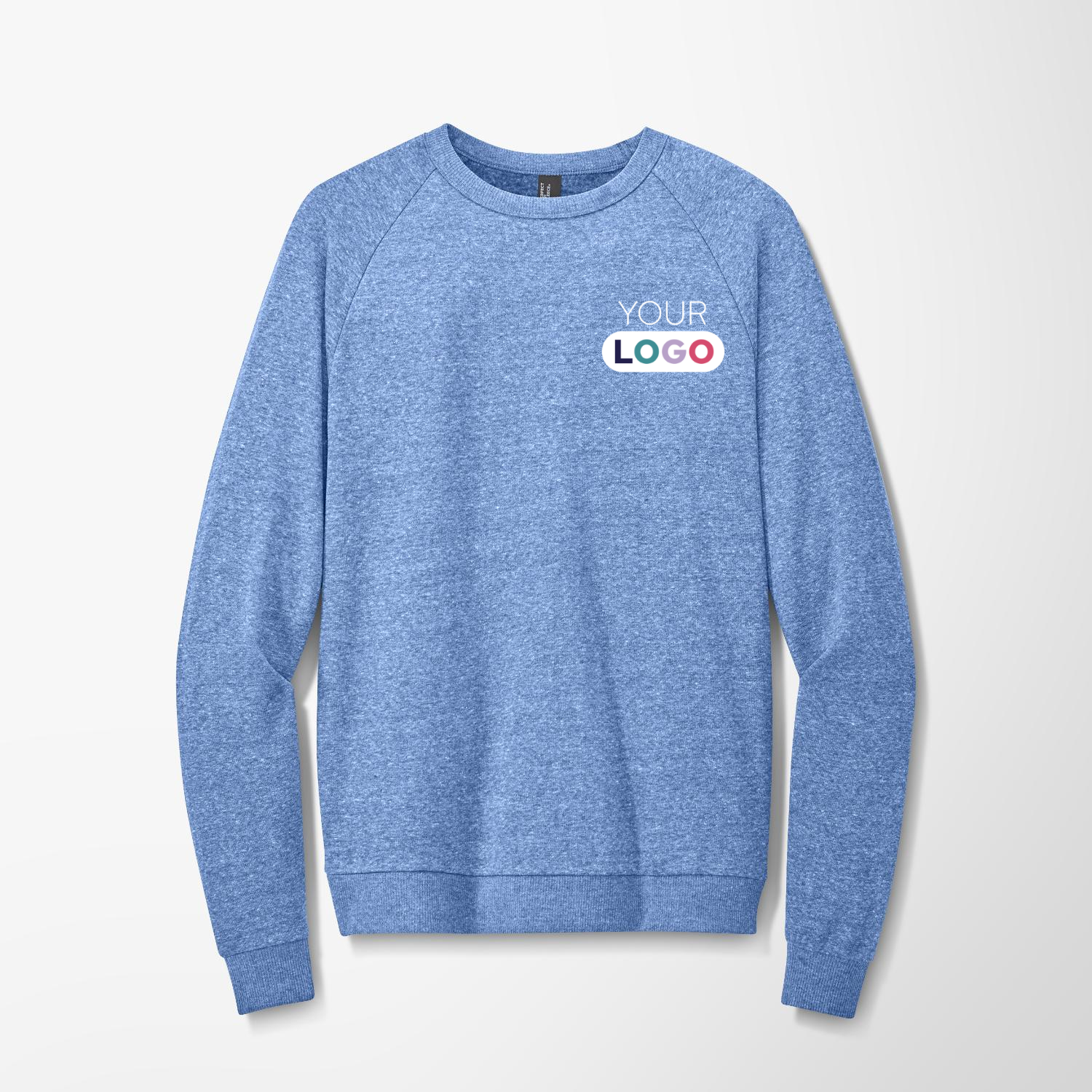 Custom District® Men's Fleece Perfect Tri® Crewneck | Pens.com