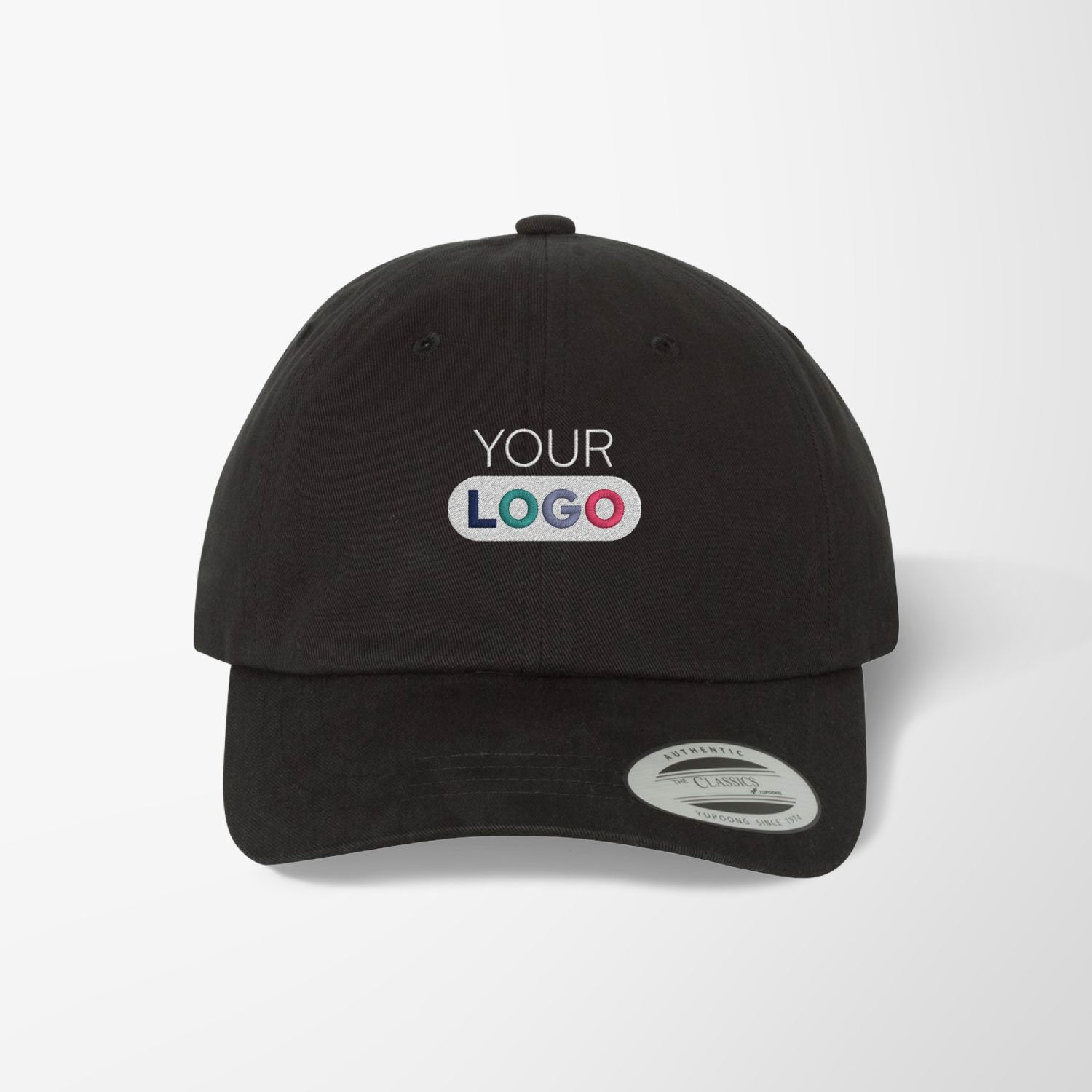 Custom YP Classics Peached Twill Dad Hat | Pens.com