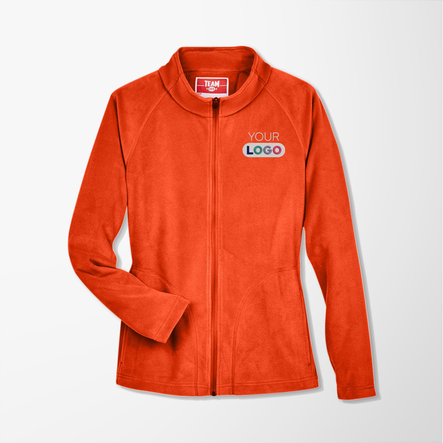 Custom Team 365™ Women's Microfleece Campus Jacket | Pens.com