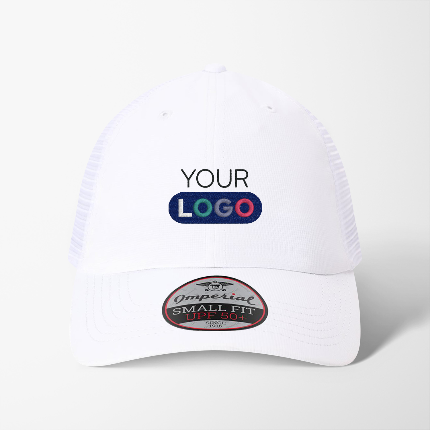 Custom Imperial Mesh-Back Hinsen Ponytail Cap | Pens.com