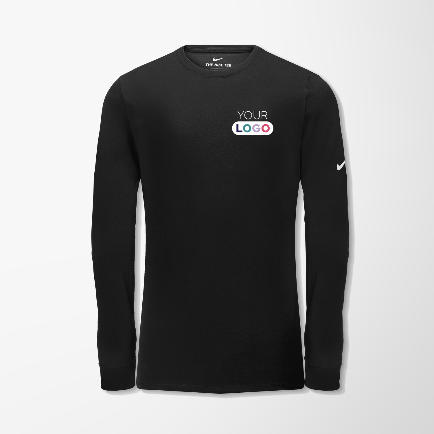 Custom Nike Dri-FIT Cotton/Poly Long Sleeve Tee | Pens.com
