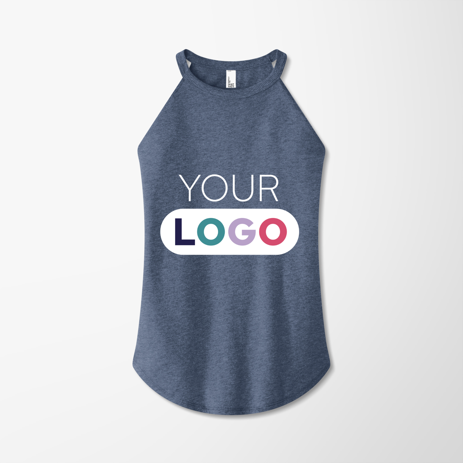 Custom District® Women's Perfect Tri® Rocker Tank Top | Pens.com