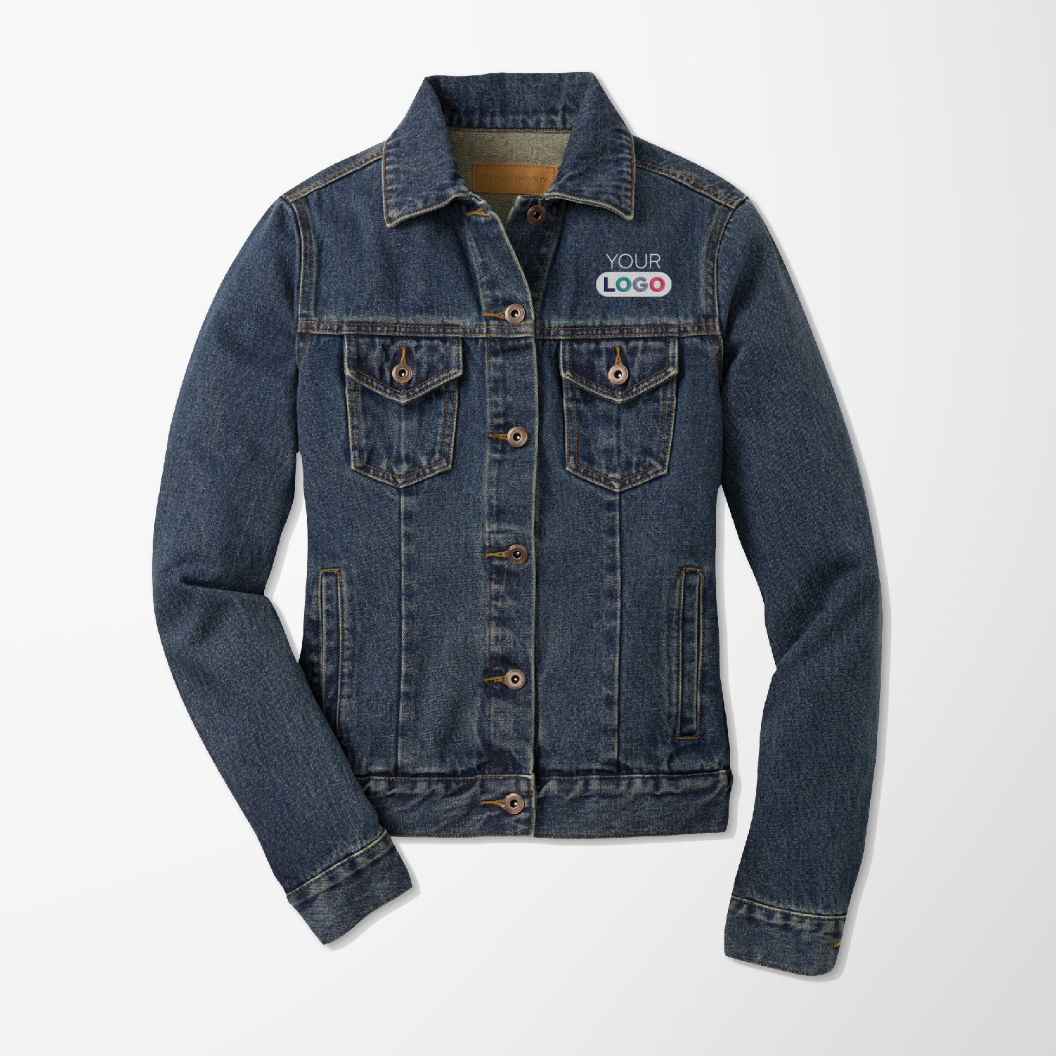 Custom Port Authority® Women's Denim Jacket | Pens.com
