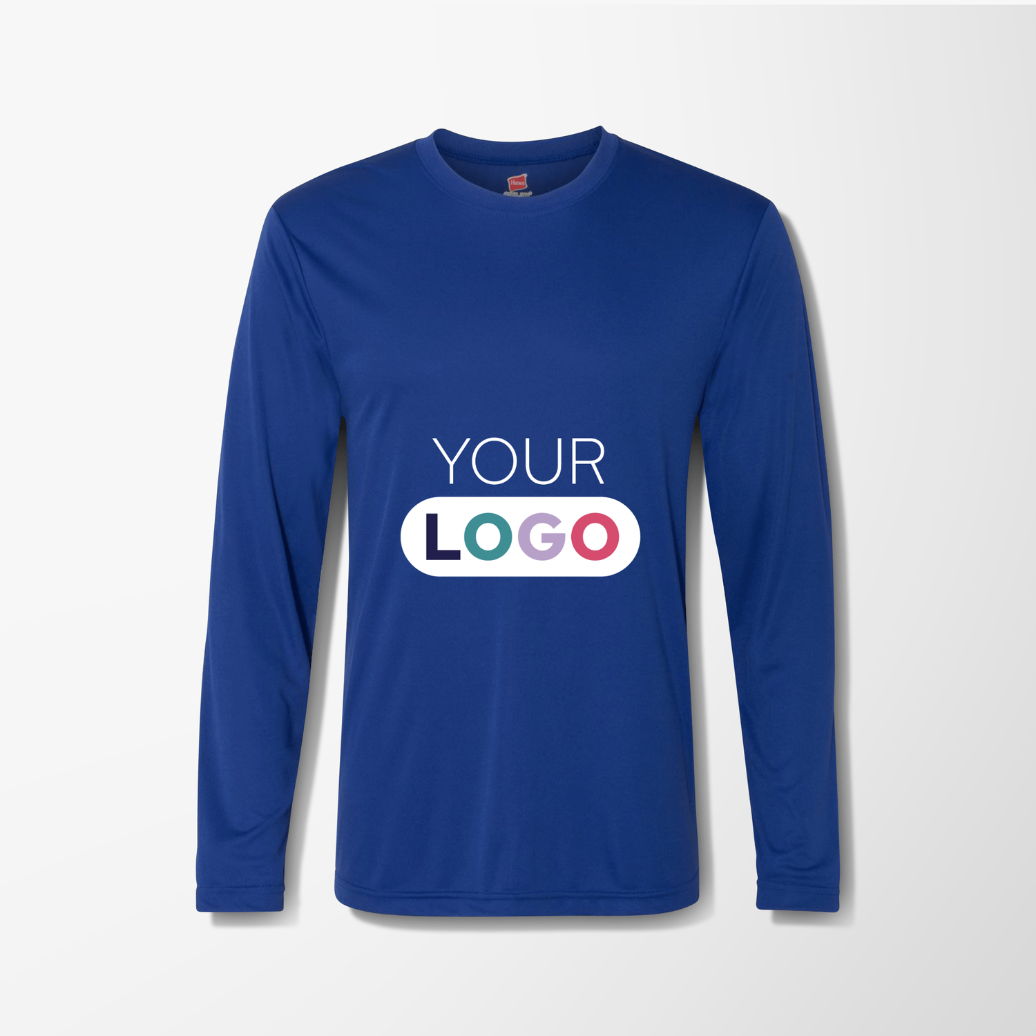Custom Hanes Men's Long-Sleeve Cool DRI® Performance T-Shirt | Pens.com