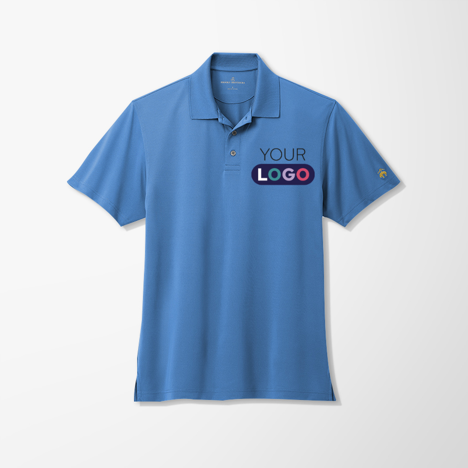 Custom Brooks Brothers® Mesh Pique Performance Polo | Pens.com