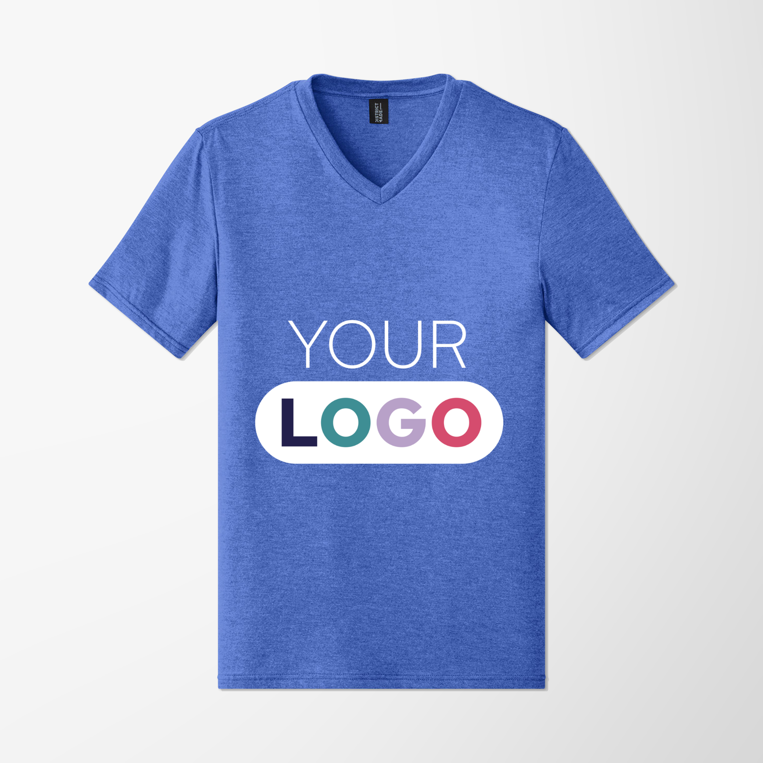 Custom District® Men's V-Neck Perfect Tri® T-Shirt | Pens.com